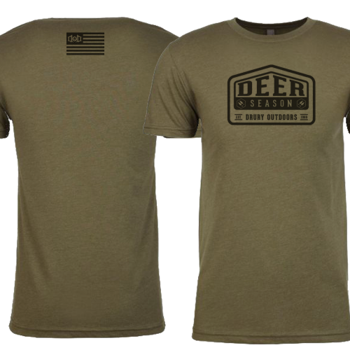 DEER SEASON OD GREEN T-SHIRT – Drury Outdoors